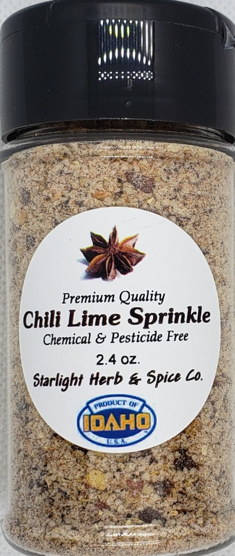 Chili Lime Sprinkle: Great on everything, seafood, veggies even ...