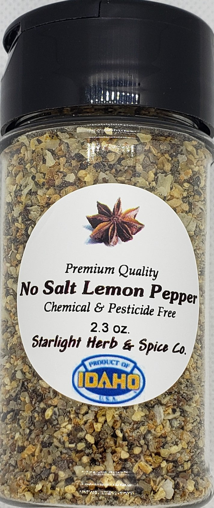 No Salt Lemon Pepper – Starlight Herb & Spice Company